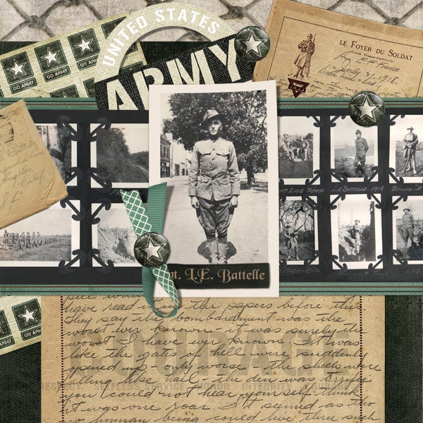 US Army Digital Scrapbook Military Paper Camo Backgrounds - Etsy