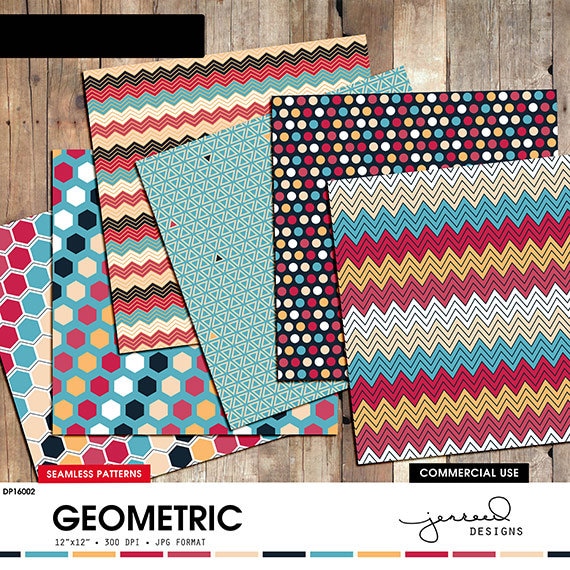 Seamless Digital Paper || Patterned Paper Pack || Paper Patterns ...