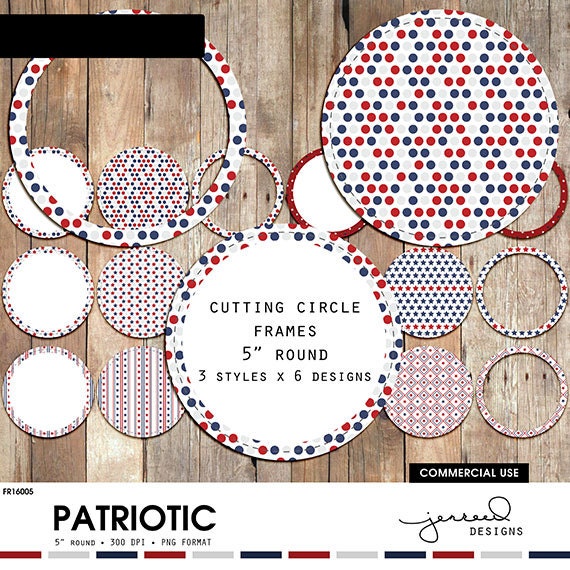 4th of July Frame Clipart Patriotic Clipart Border July 4th Clip Art ...