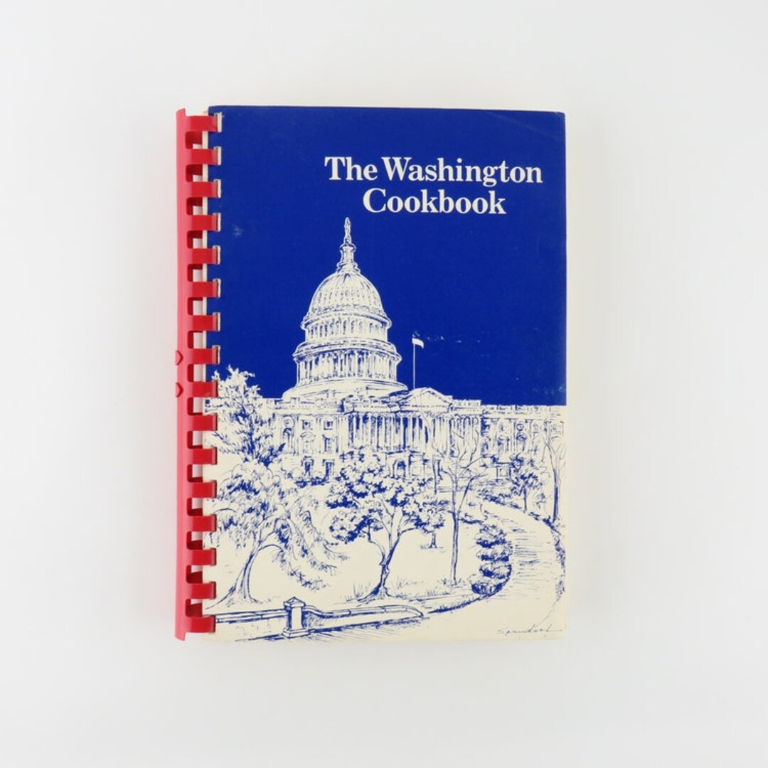 Vintage 1980s Spiral Cookbook: Washington D.C. Recipes - Etsy