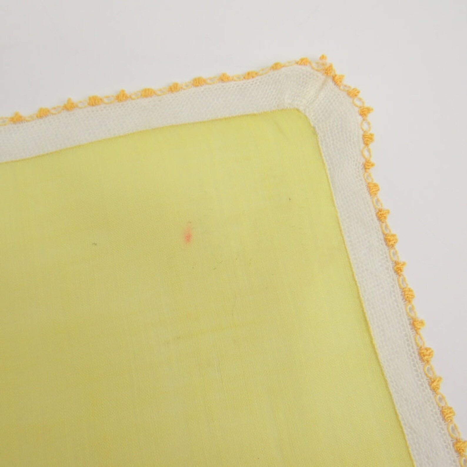 Vintage Pure Linen Hankies Printed Cotton Yellow - Etsy