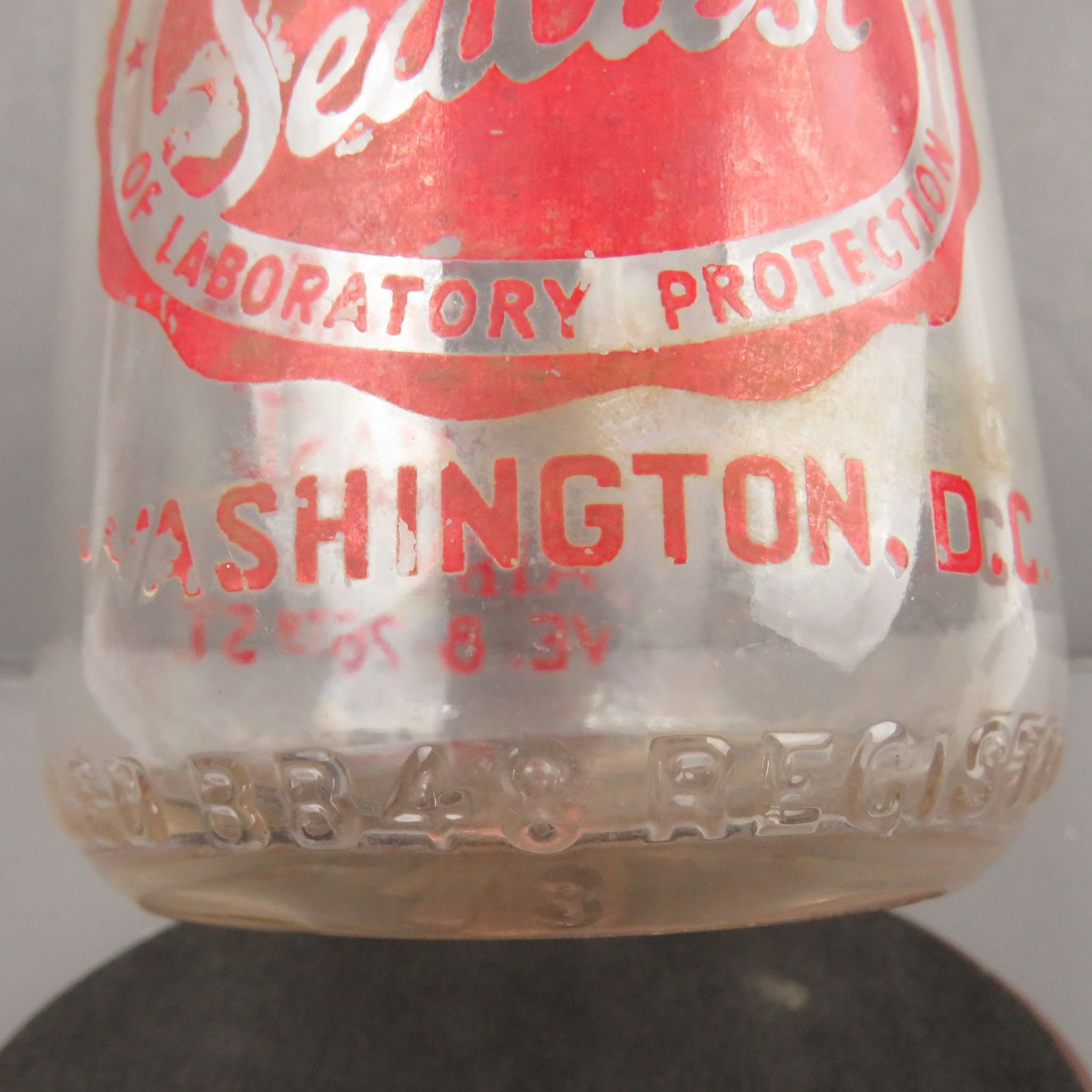 Antique 1925 Sealtest Milk Bottle: Washington DC Dairy Collectible - Etsy