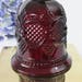 Vintage Ruby Red Glass Bell by 1876 Cape Cod Avon Collection - Etsy