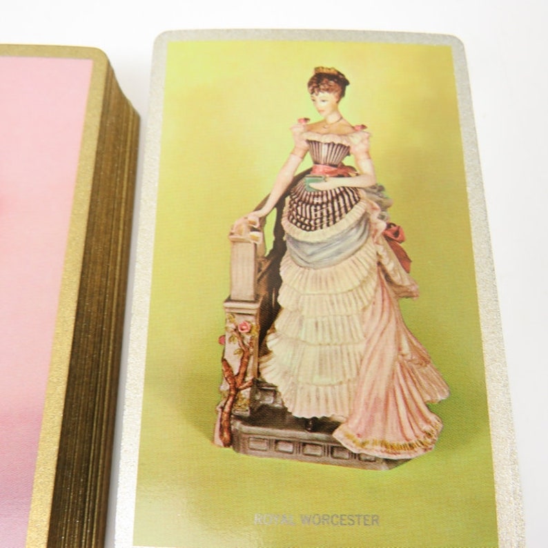 Royal Worcester Porcelain Figurines Playing Cards - Hallmark Bridge ...
