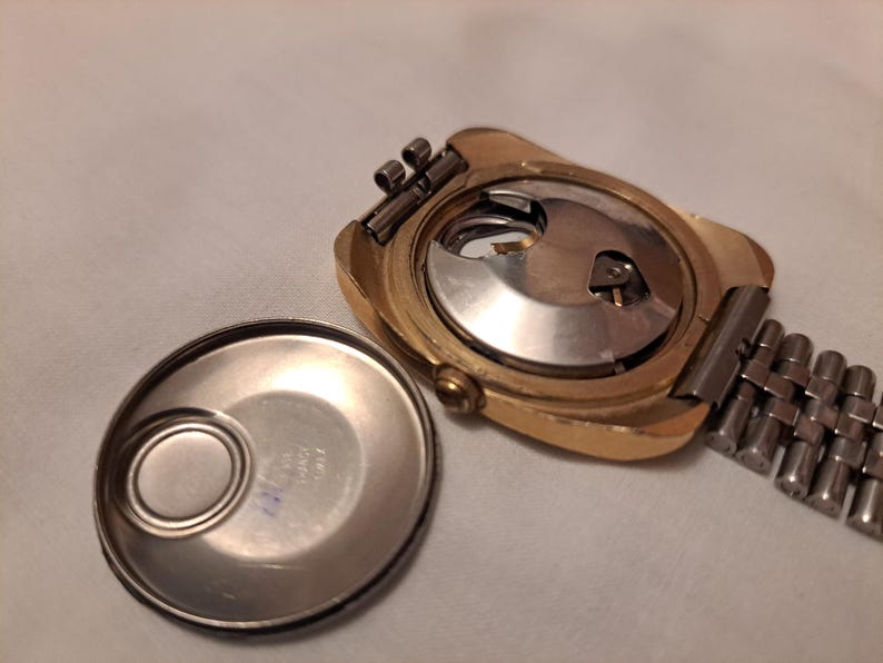 Vintage Timex Electronic Water Resistant Base Metal Bezel, Stainless ...