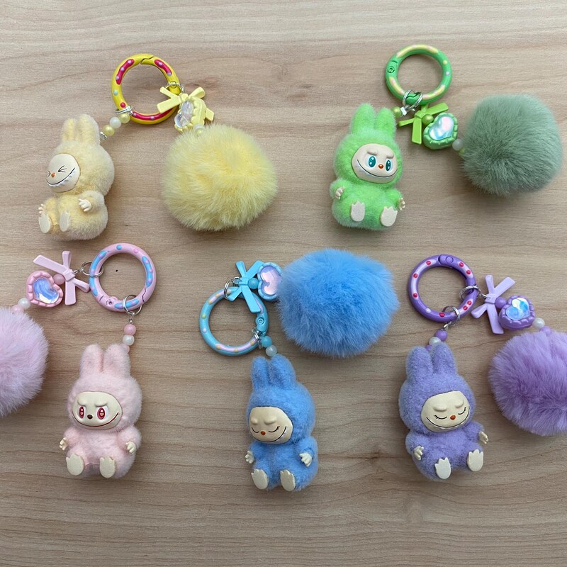Labubu Key Charms - Etsy