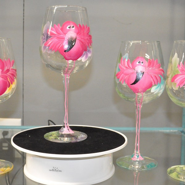 Glass Flamingo - Etsy