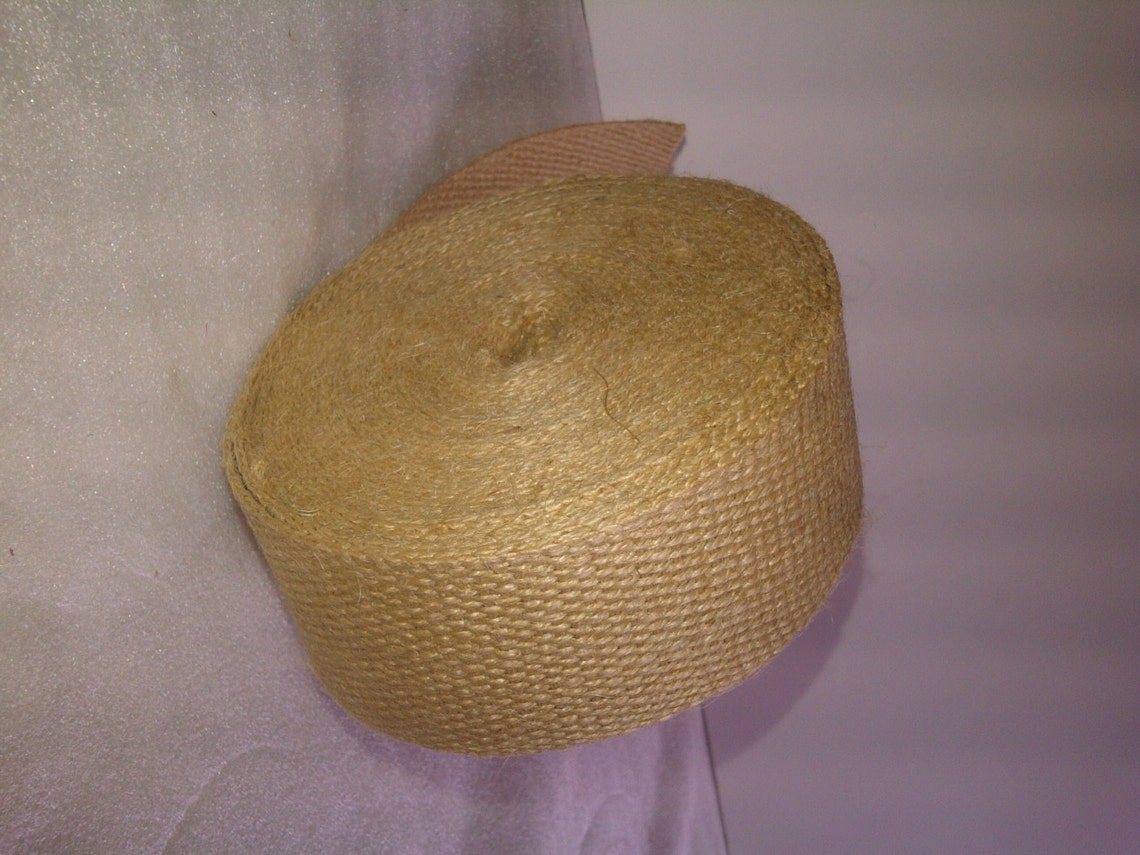 2 Inch Natural Jute Webbing 12 Yard Roll 2 Pack | Etsy