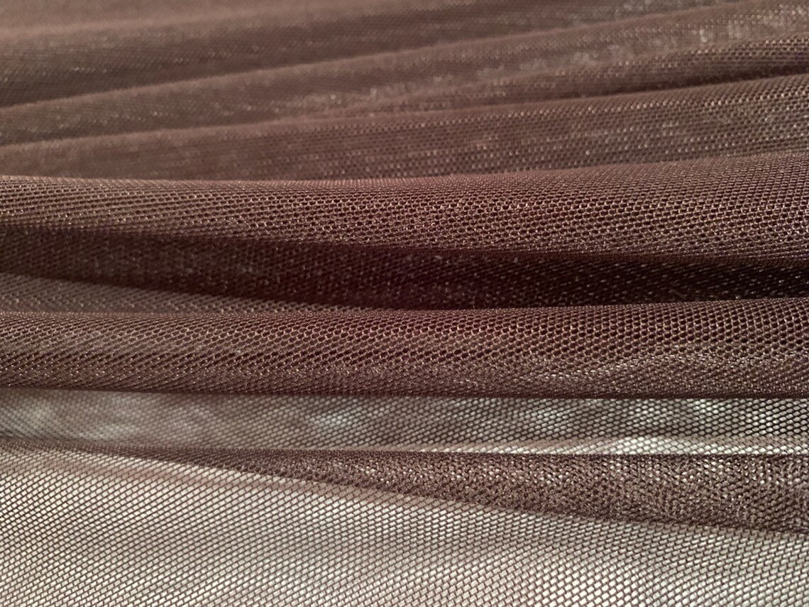 60" Brown Power Mesh Fabric by the Yard (80 Poly 20 Spandex) - Etsy