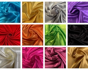 58/60 Gold Charmeuse Satin Fabric by the Yard - Etsy