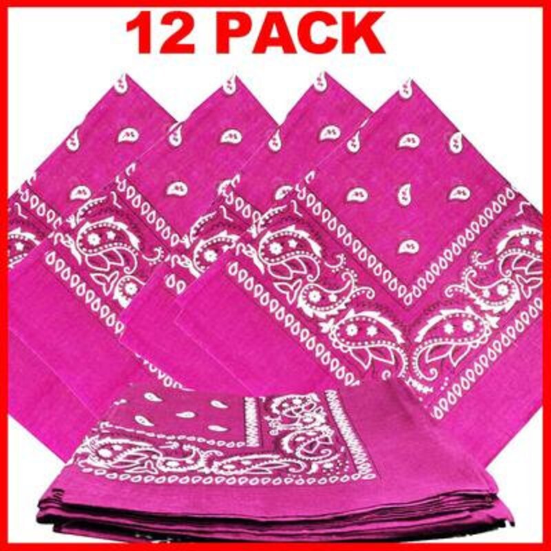 Pink Bandanas - Etsy