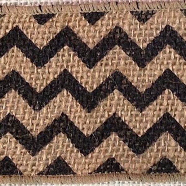 Chevron Burlap - Etsy
