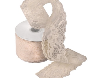 Ivory Lace Ribbon - Etsy