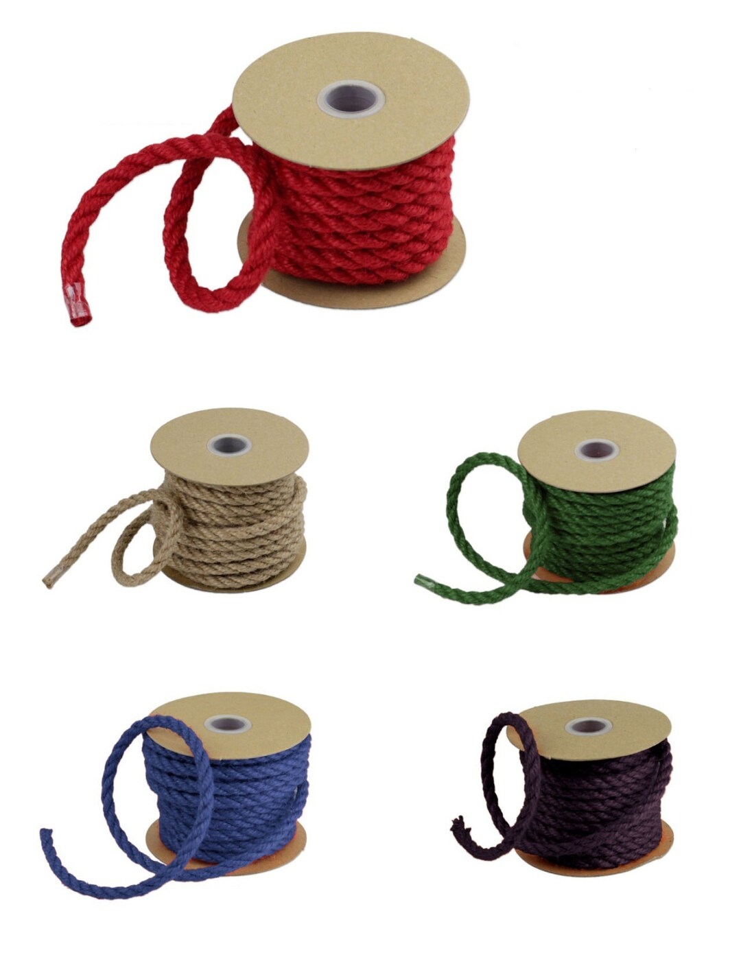6mm Jute Twine 10 Yard Roll 6 Color Choices - Etsy