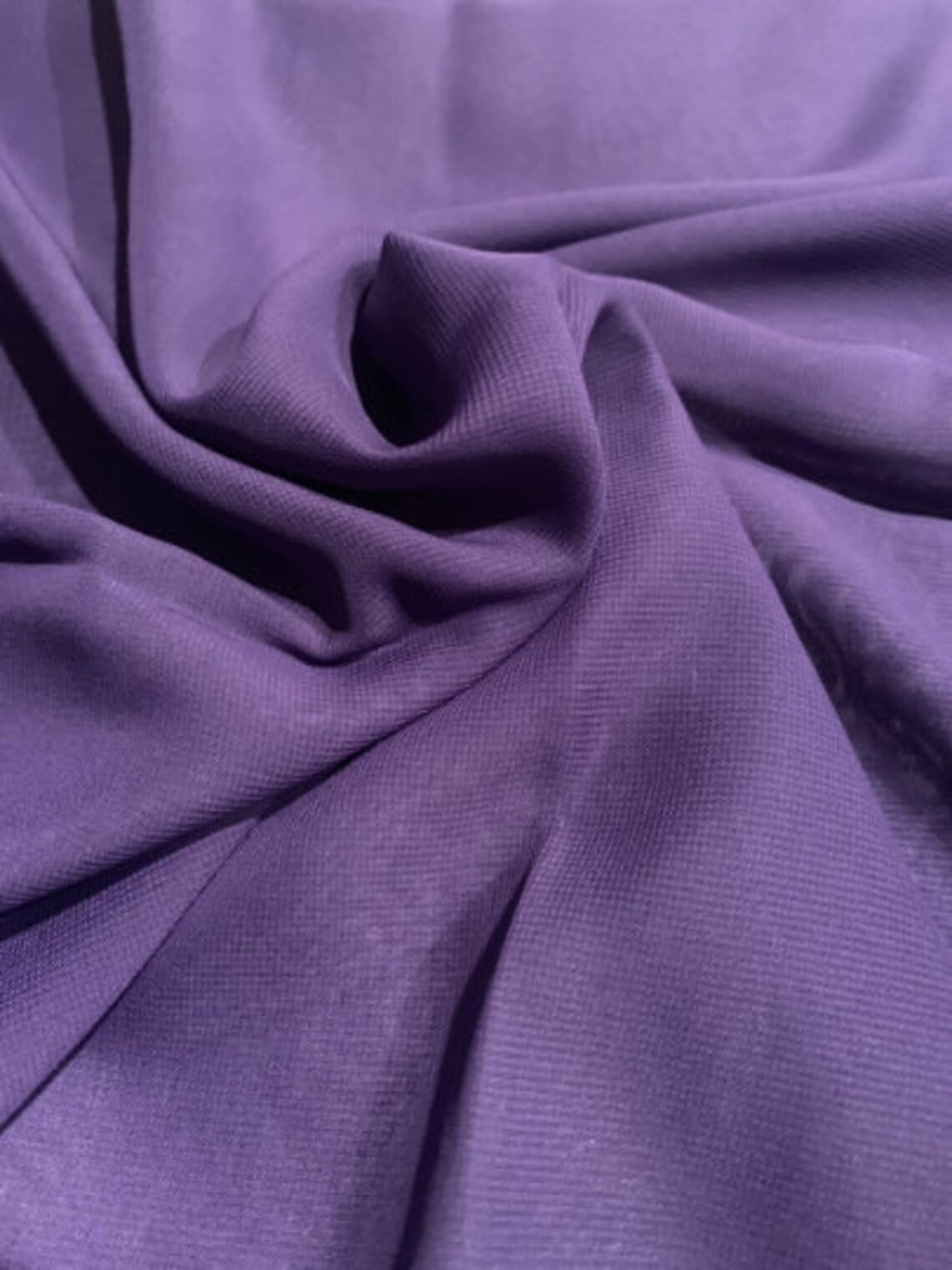 58/60 Purple Chiffon Fabric Polyester Dress Sheer by the - Etsy