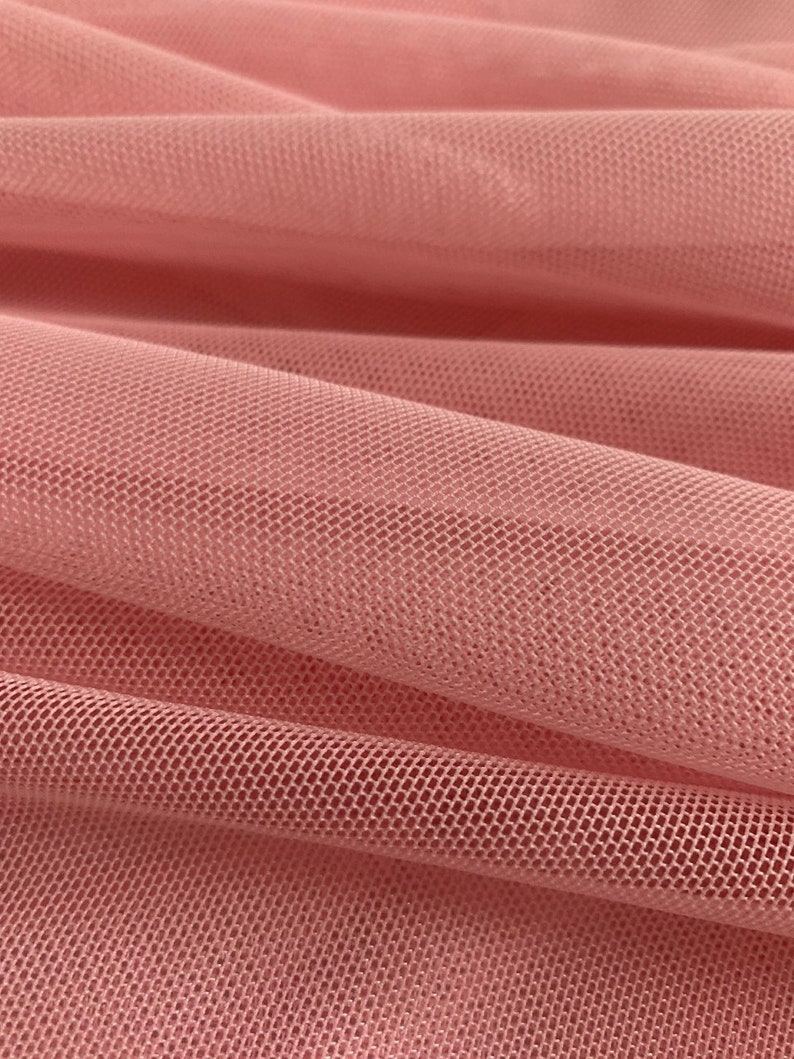 60 Pink Power Mesh Fabric by the Yard 80 Poly 20 - Etsy