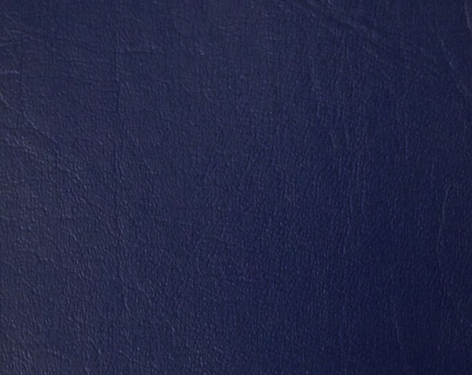 Royal Blue Vinyl Fabric Faux Leather Pleather Upholstery 54 Wide by the ...