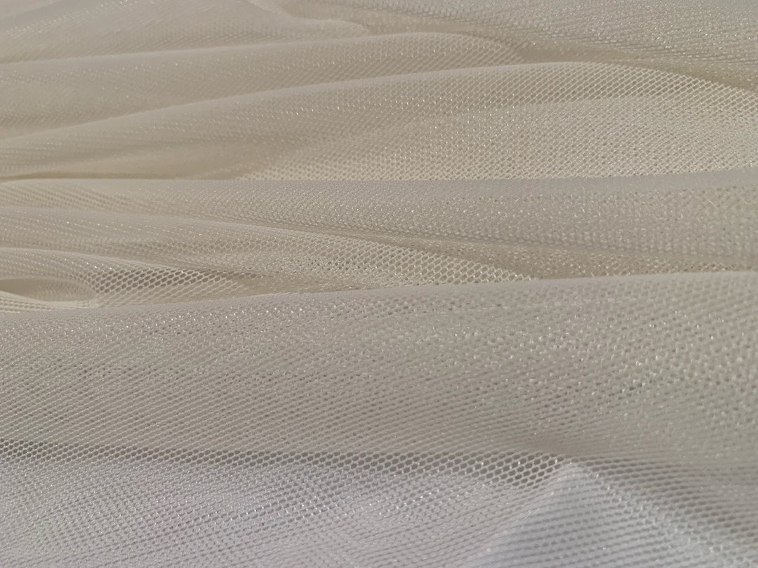 60 Ivory Power Mesh Fabric by the Yard 80 Poly 20 Spandex - Etsy