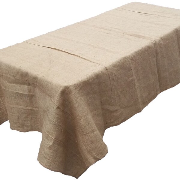 Burlap Tablecloth - Etsy