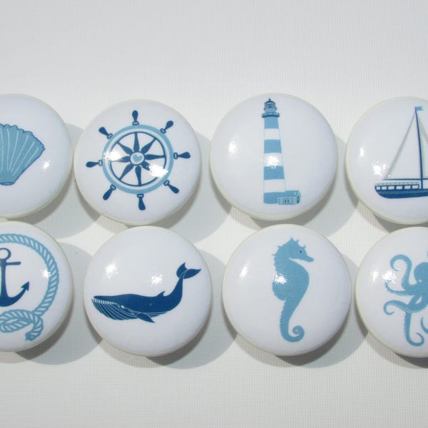 Lighthouse Cabinet Knobs - Etsy