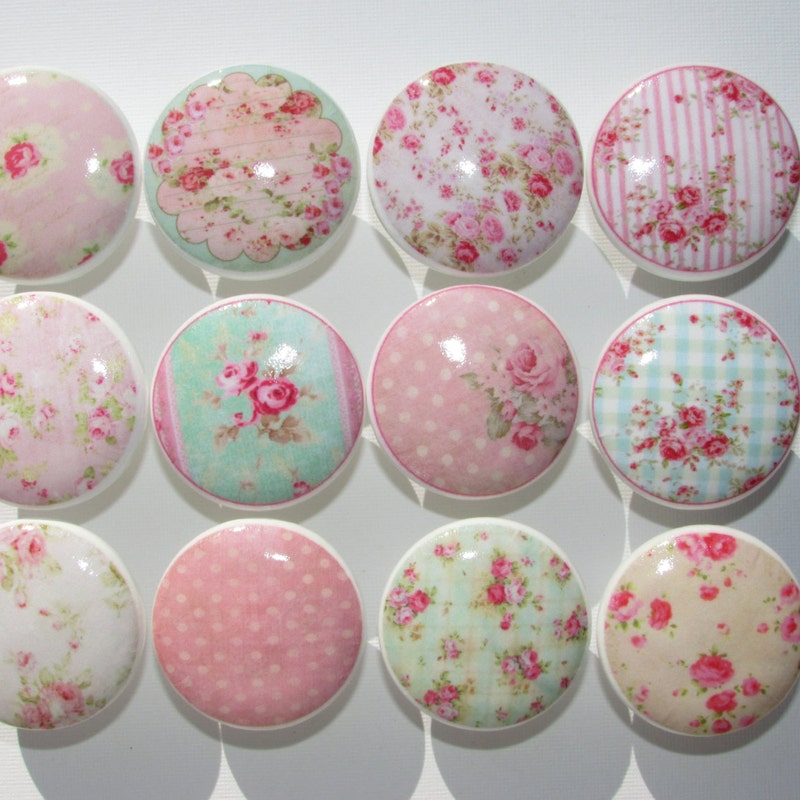 Pink Drawer Knobs - Etsy