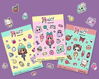 Kawaii sticker | Etsy