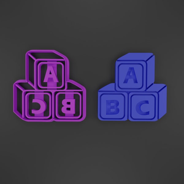 Abc Blocks - Etsy UK