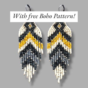 Beginner Fringe Earring Tutorial, Helpful Hints for Rookie Beaders ...