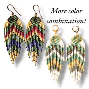 Beginner Fringe Earring Tutorial, Helpful Hints for Rookie Beaders ...