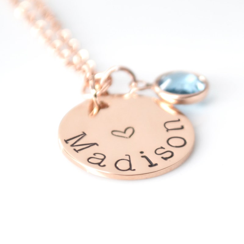 Girls Name Necklace - Etsy