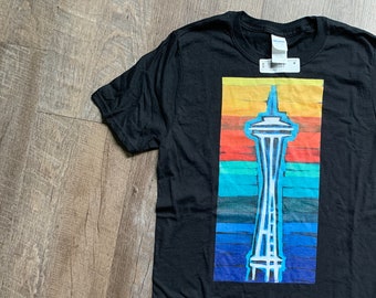 Space Needle T Shirt - Etsy