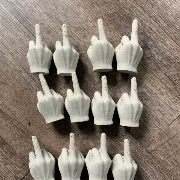 Middle Finger Figurines - Etsy