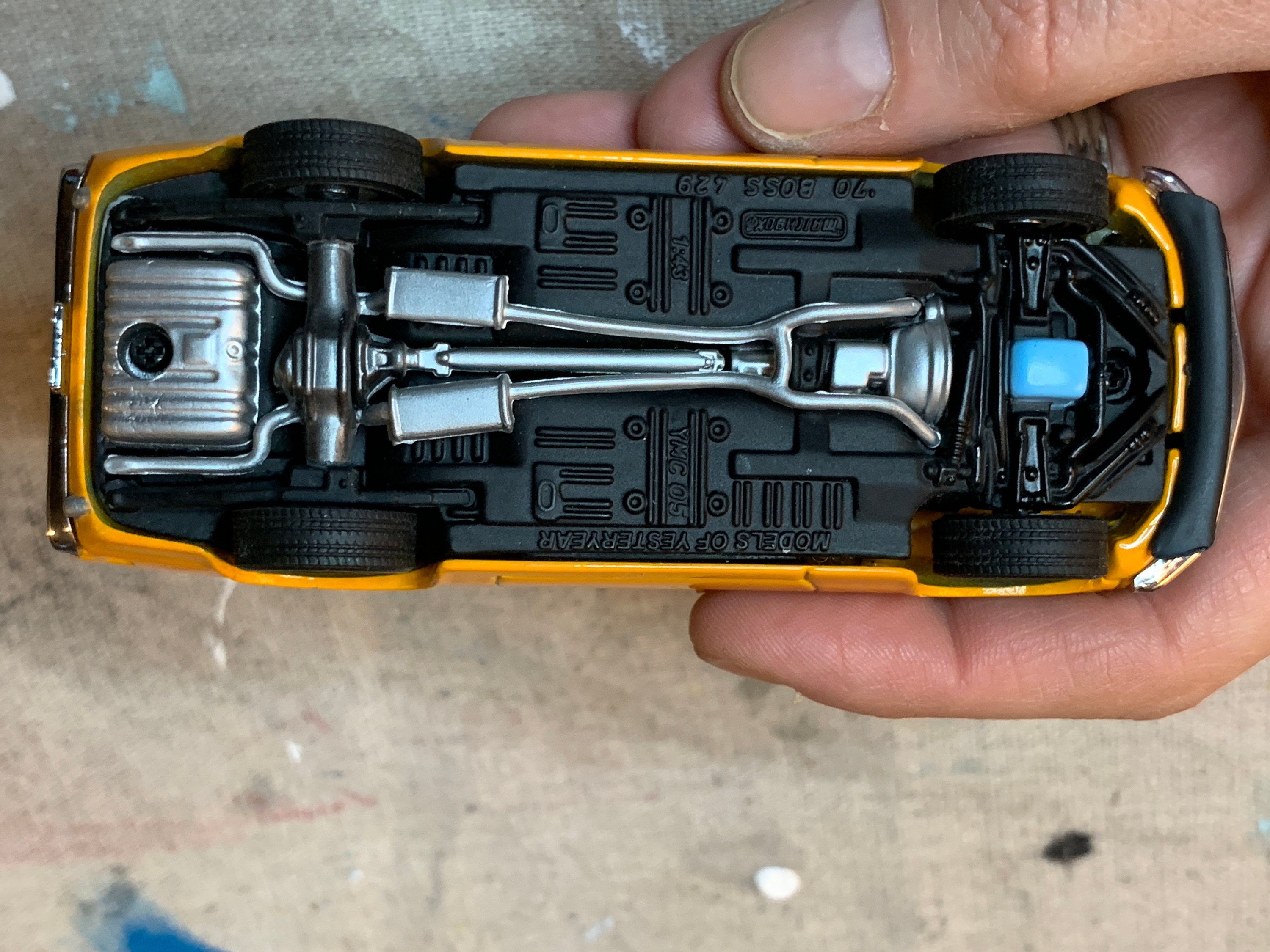 70 BOSS 429 Diecast Matchbox 1:43 Models of Yesteryear Ford - Etsy