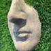 Hypertufa Cement Garden FACE Moss Growing Garden Decor - Etsy