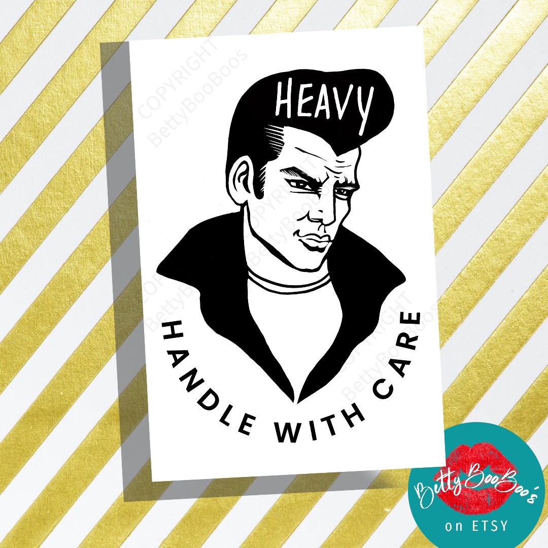 40 HEAVY Pre-printed Shipping Labels 6x4 Retro Rockabilly - Etsy