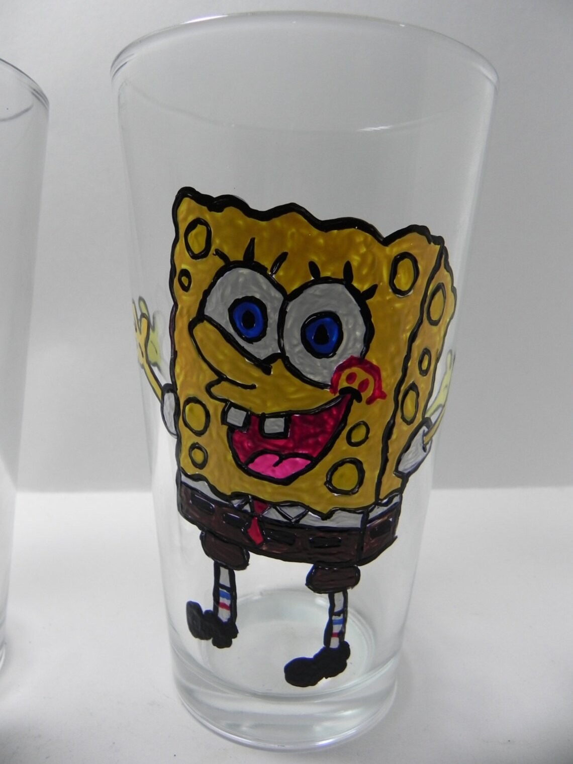 Spongebob Squarepants and Patrick Star Inspired Handpainted | Etsy