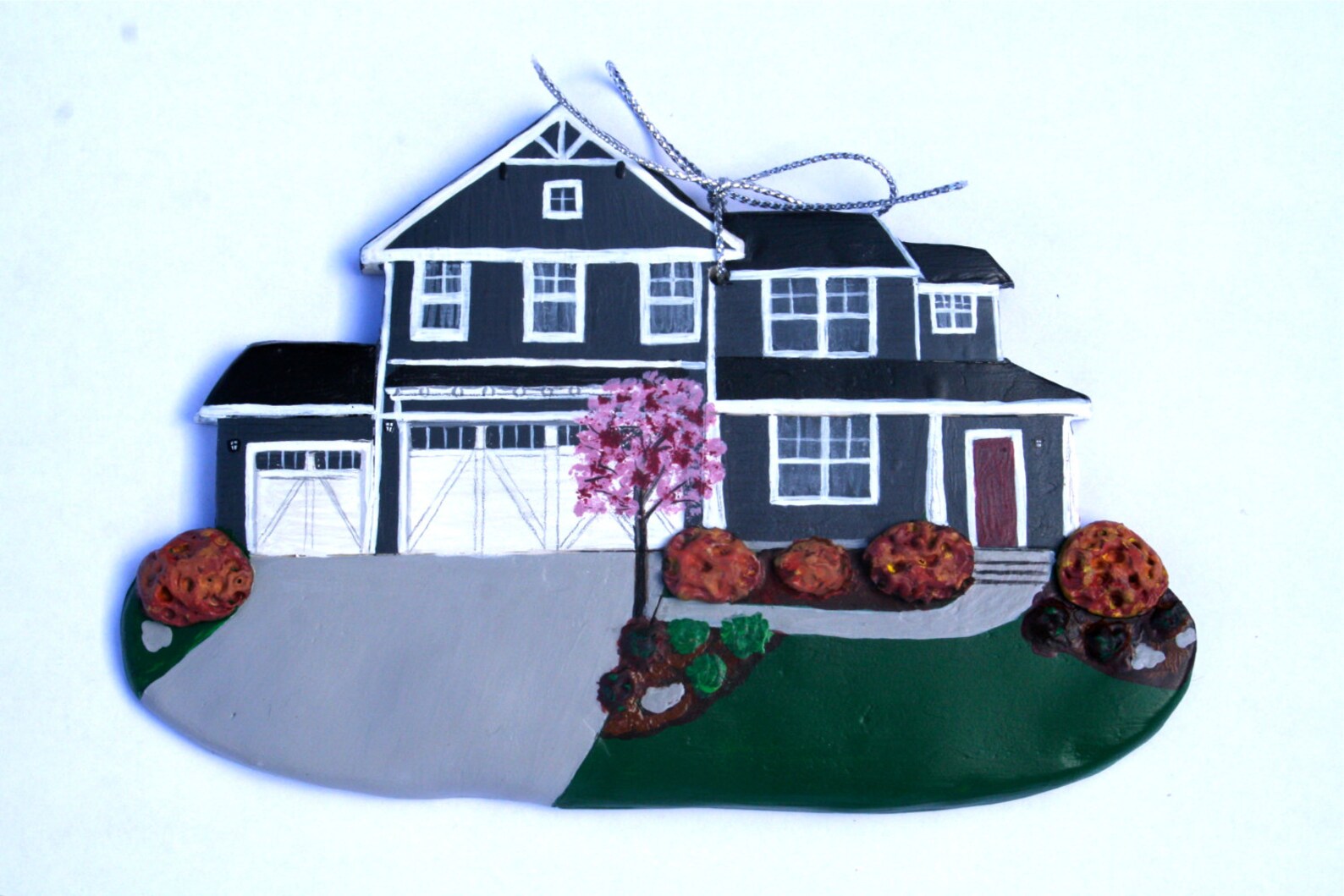 Custom Made Polymer Clay House Ornaments These Are Examples - Etsy