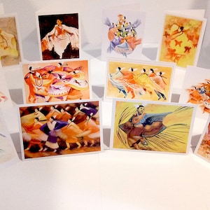 Native American Greeting Cards - Sisters Collection (12 Blank Cards) - Etsy