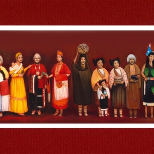 Women of Many Nations - the World's Longest Native American Painting ...