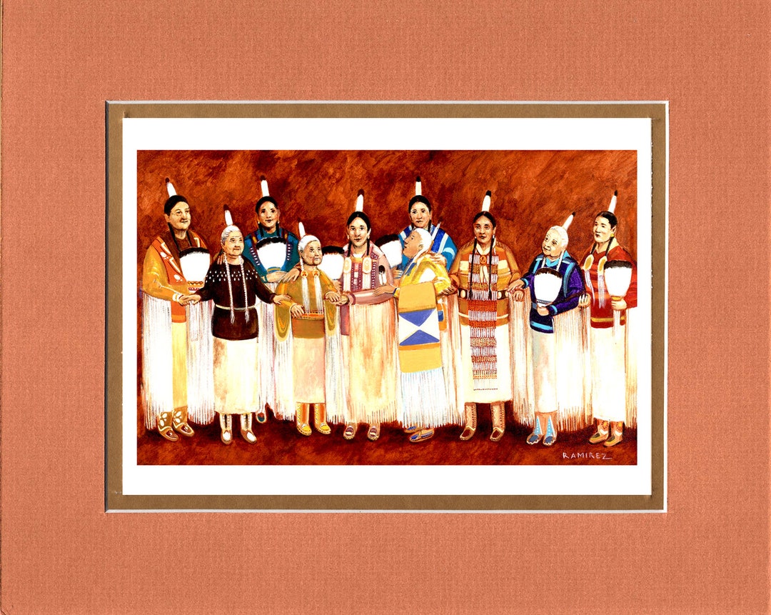 Matriarchy - 8"x10" Double Matted Archival Prints by Native American ...