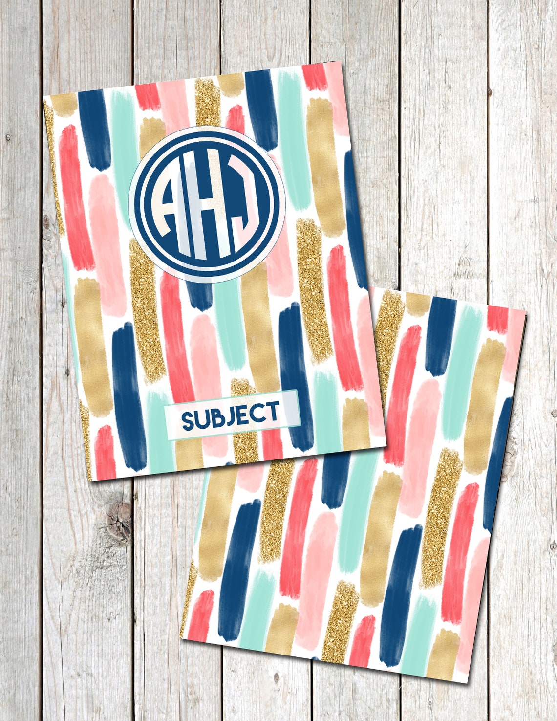 Binder Inserts, Personalized Printable Binder Inserts, Abstract Binder ...