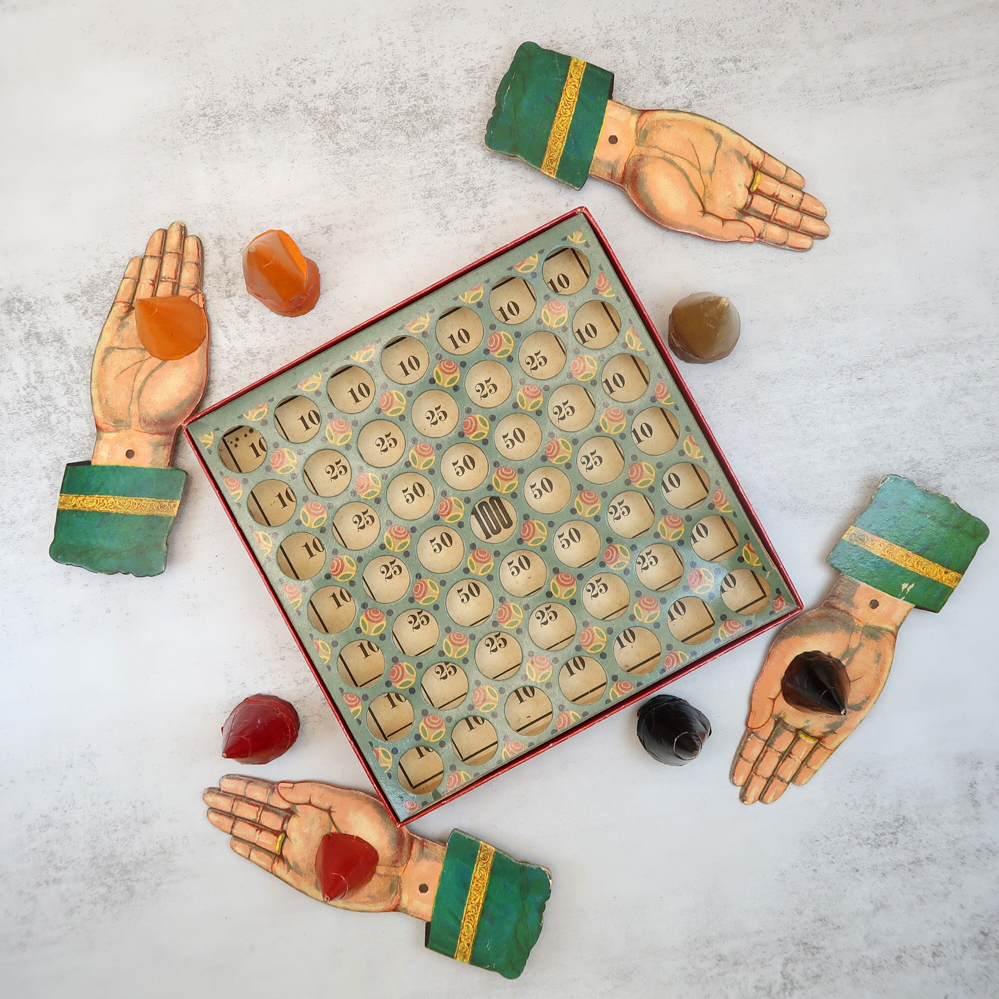 Saute Petite Chapeau, Jump Little Hat, Antique Paper Game, Vintage ...