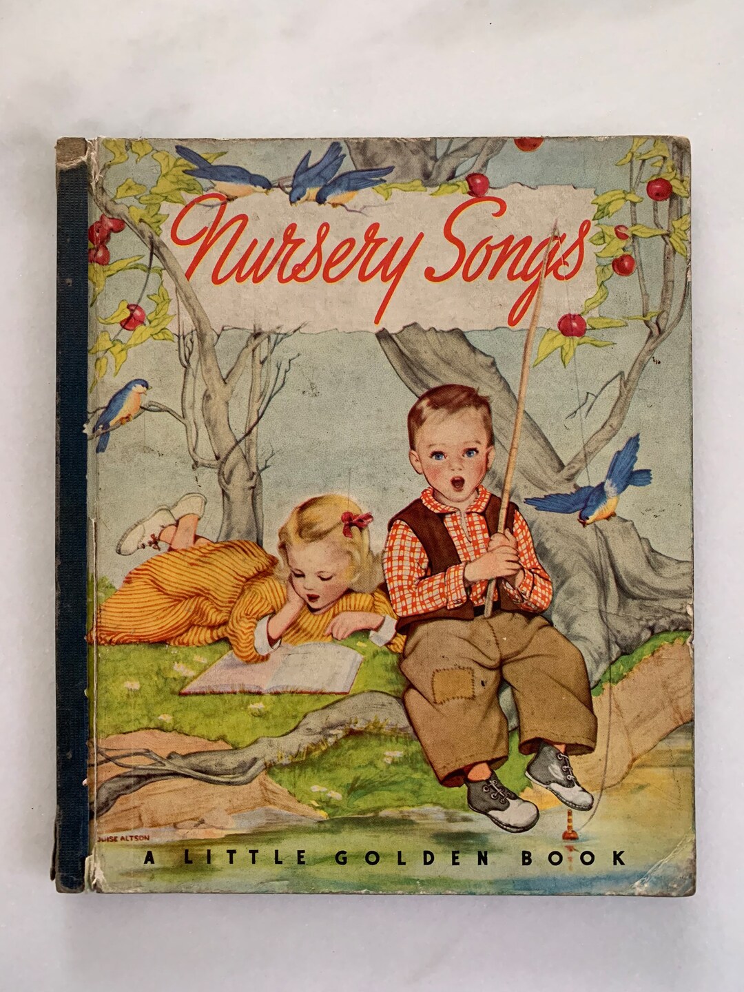 Nursery Songs - Little Golden Book - Etsy