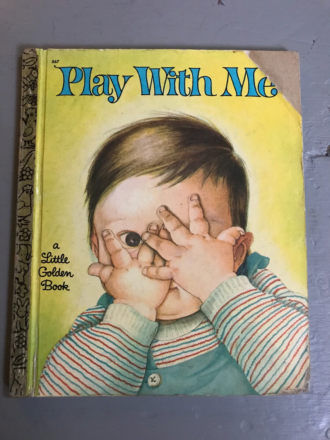 Play With Me- Little Golden Book - Etsy