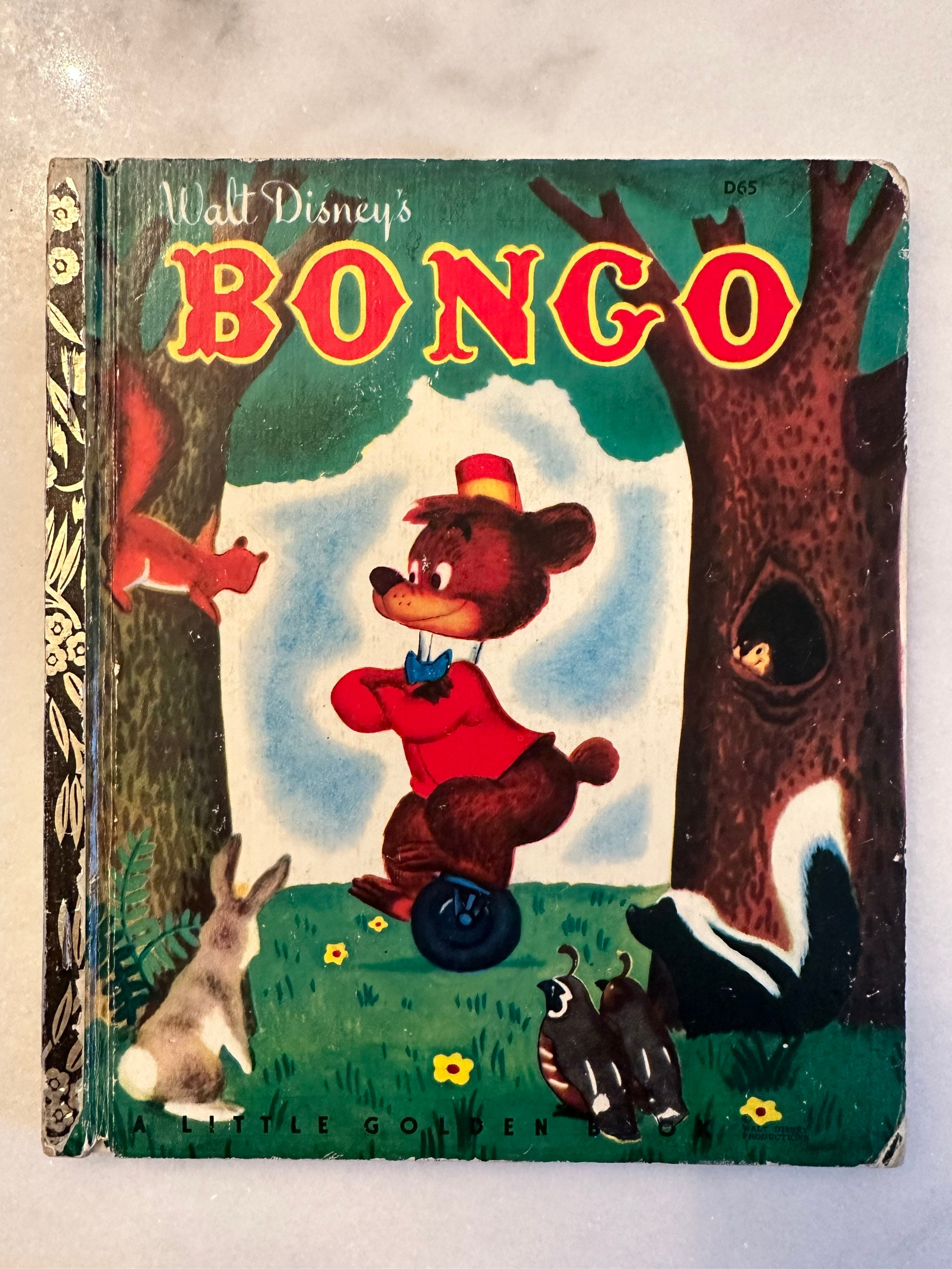 Bongo Little Golden Book - Etsy