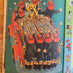 Fire Engines - Little Golden Book- A Edition - Etsy