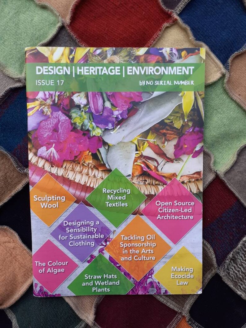 No Serial Number Magazine Design Heritage Environment Issue 17 - Etsy