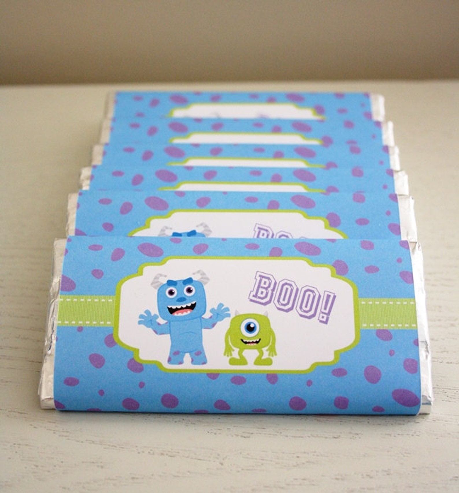 Instant Download - Chocolate Bar Wrappers - Monsters Inc / Monsters ...