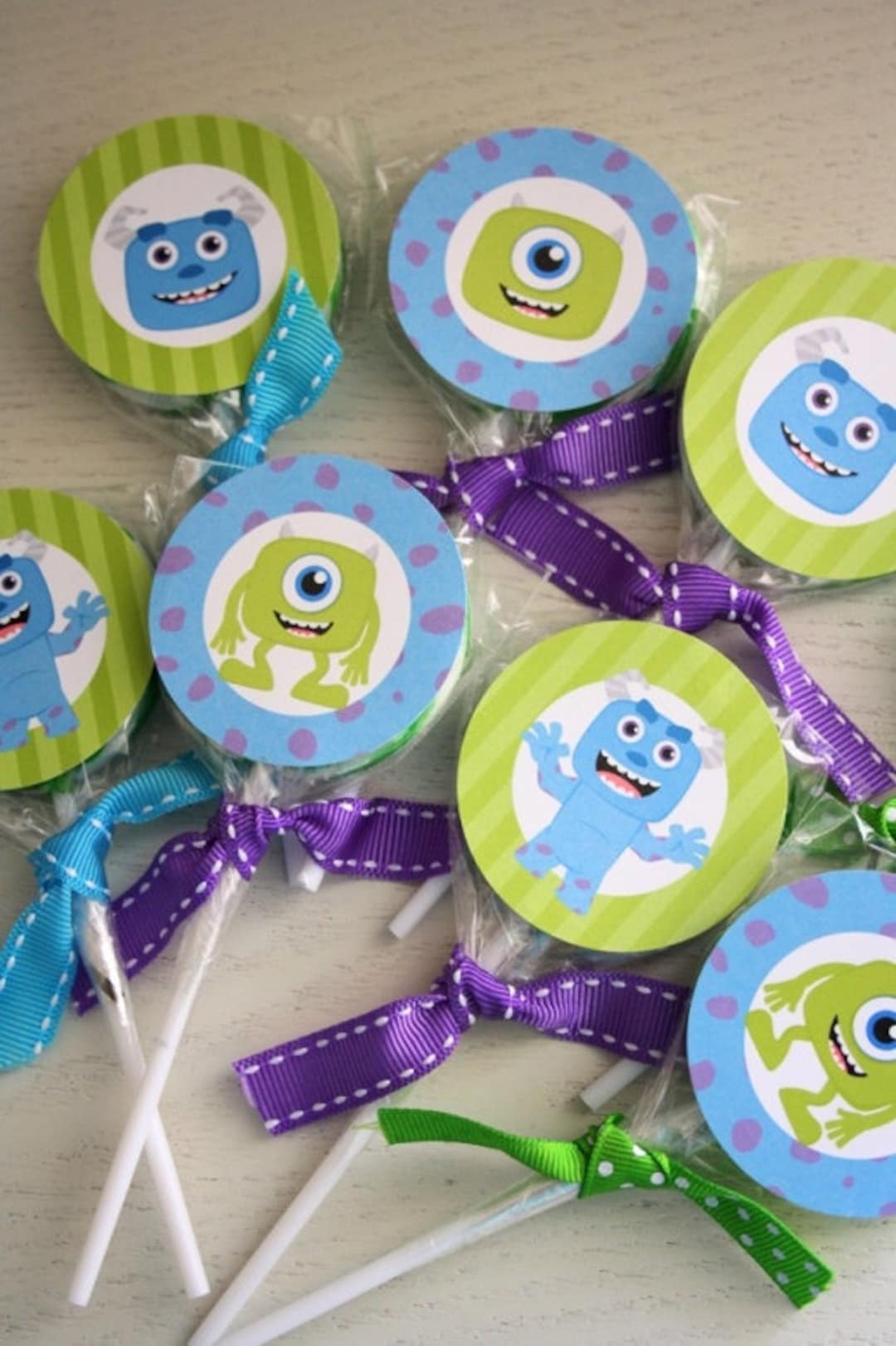Instant Download - 2 Inch Circle Toppers - Monsters Inc / Monsters ...