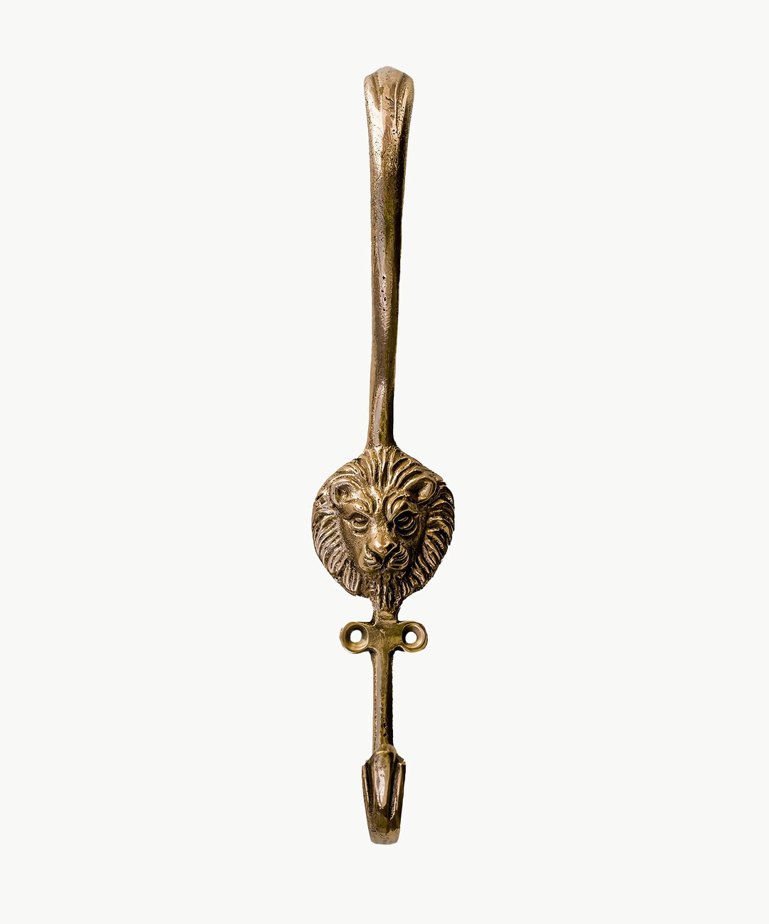 Brass Lion Hook Handmade, Design Coat Racks, Lion Hook, Wall Hook, Coat ...